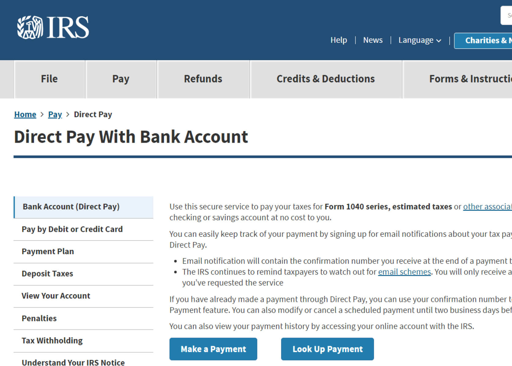 Individual Federal (IRS) Extended Return - Gillingham CPA